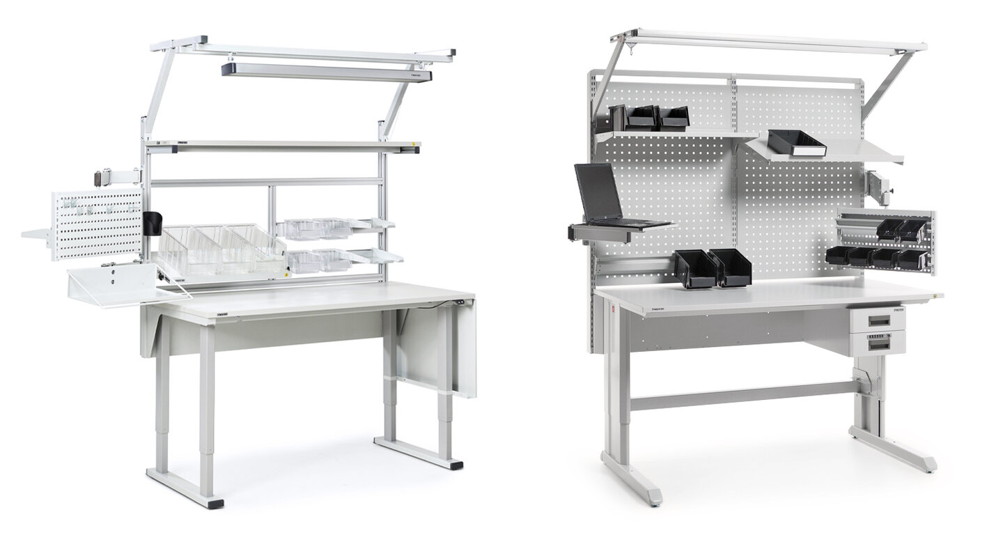 Choosing the best customisable electric workbench for industrial use | Treston